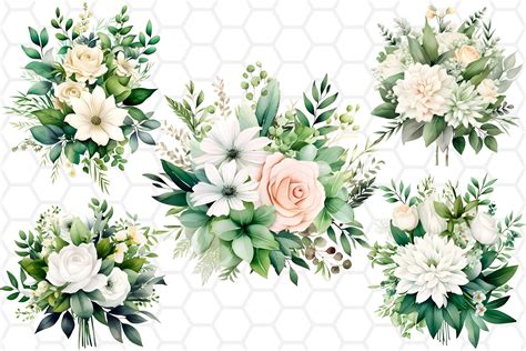 Wedding Flower Bouquet Clipart