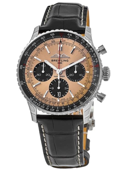 Breitling Navitimer B01 Chronograph 43 Mens Watch Ab0138241k1p1