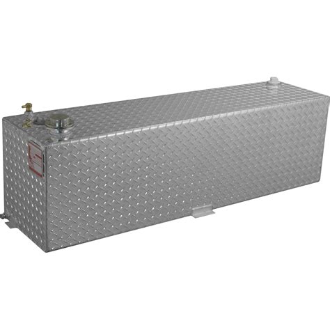 Rds Aluminumtransfer Fuel Tank 50 Gallon Rectangular Diamondplate