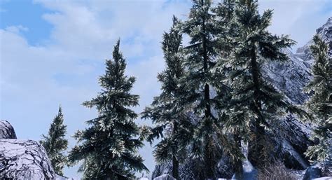 Simple Trees グラフィックス Skyrim Special Edition Mod データベース MOD紹介まとめサイト