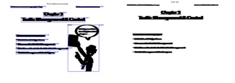 otsu segmentation a original slide document b output of otsu