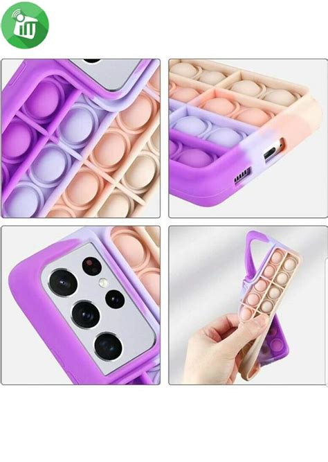 Pop It Fidget Case For Samsung Galaxy S21 Ultra
