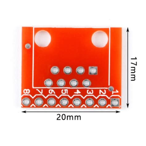 10db Hordozható Moduláris Csatlakozók Ethernet Csatlakozók Rj45 Breakout Board Adapter