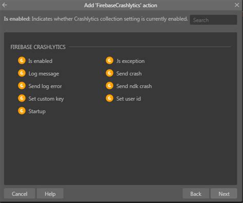 Construct 3 Plugin Firebase Crashlytics By EMI INDO