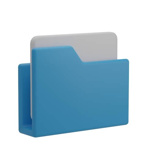 Premium Photo 3d File Manager Illustration