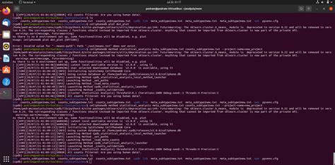 Do Not Get An Output From Statistical Analysis Issue Teichlab Cellphonedb GitHub