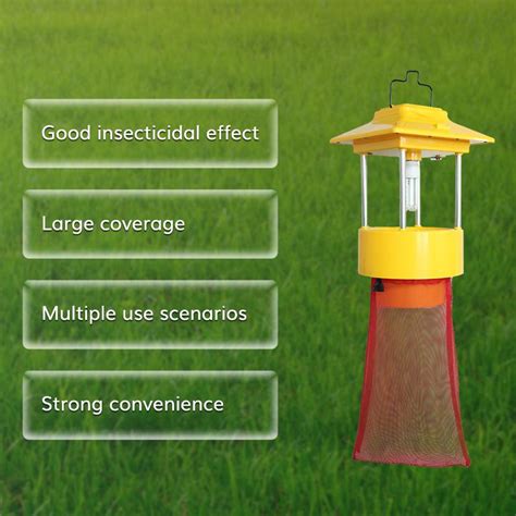 Insecticidal Lamp Effectively Traps Various Pestsvanq Led