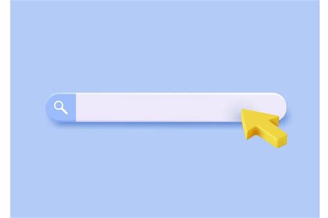 3d Search Bar Template For Website