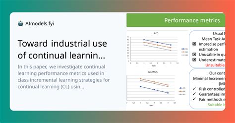 Toward Industrial Use Of Continual Learning New Metrics Proposal For
