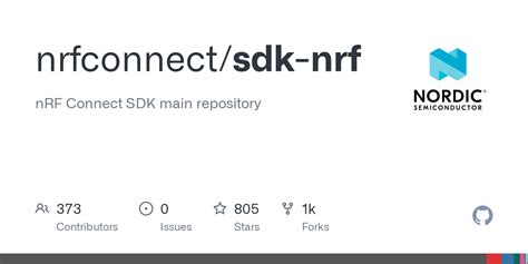 GitHub Nrfconnect Sdk Nrf NRF Connect SDK Main Repository