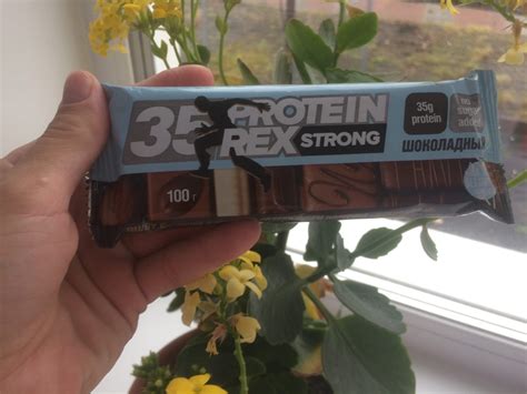 Протеиновый батончик Protein Rex Strong(35%) "Шоколадный" - «правильная ...
