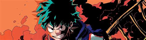 My Hero Academia Green Hair Anime Hd Wallpaper Download