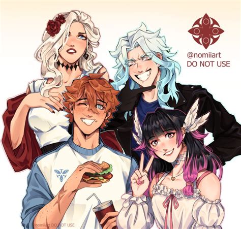 Nomiiart Columbina Genshin Impact Dottore Genshin Impact Signora