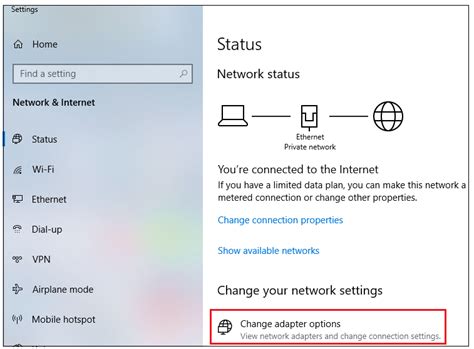 Configure Network Parameters Of Windows Computer Matlab And Simulink