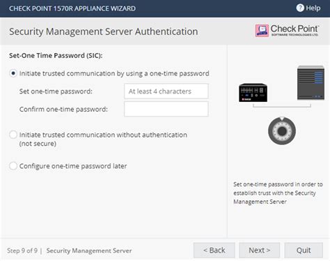 Security Management Server Authentication