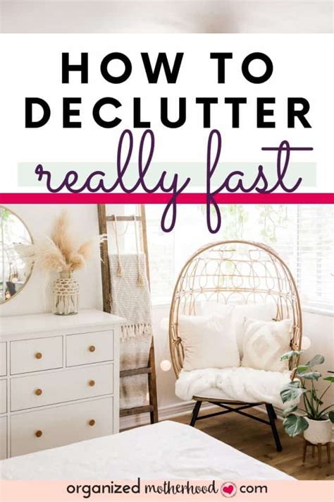 How To Declutter Really Fast