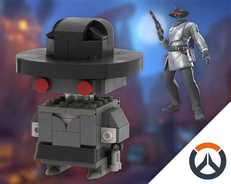 Lego Moc Overwatch Cassidy Invisible Man By Clun K Rebrickable Build With Lego