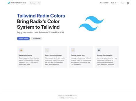 Tailwindcss Radix Colors By Mrcaidev A Vitepress Template Built At