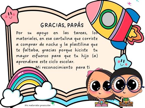 Pin De Maestra Anita 🍎 En GraduaciÓnjulio Notas Para Los Padres