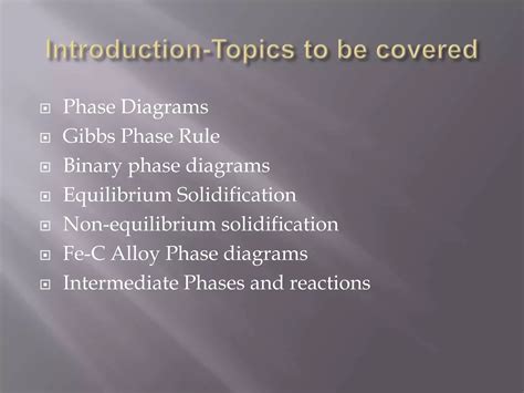 Binary Phase Diagrams Pptx