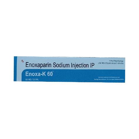 Enoxa K 60 Prefilled Syringepfs 06ml