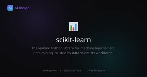 Scikit Learn Review Pricing And Alternatives 2026 Ai Indigo