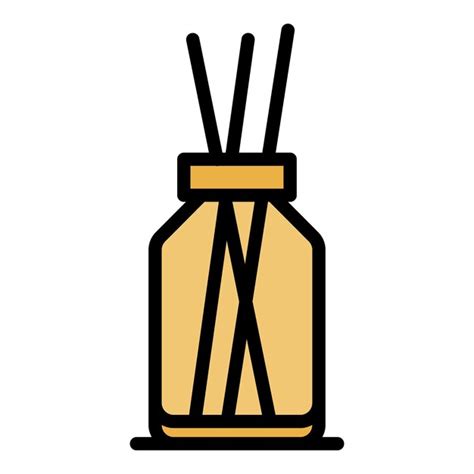 Premium Vector Herbal Plants Diffuser Icon Outline Herbal Plants Diffuser Vector Icon Color