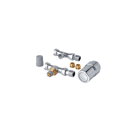 Danfoss 15 10 8mm Ras D2 Straight Trv And Ls Cp 013g6018 Chrome Finish