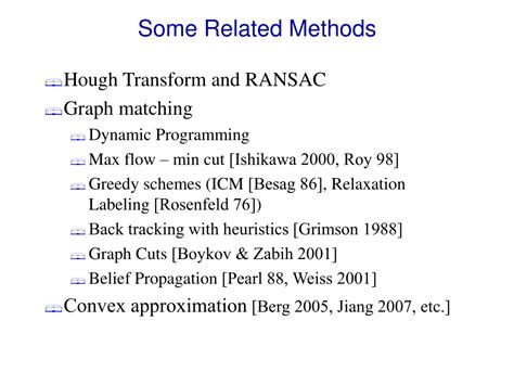 Ppt Linear Solution To Scale And Rotation Invariant Object Matching