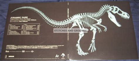 Jurassic Park Soundtrack Cover B Full Artwork Stitches And Grooves