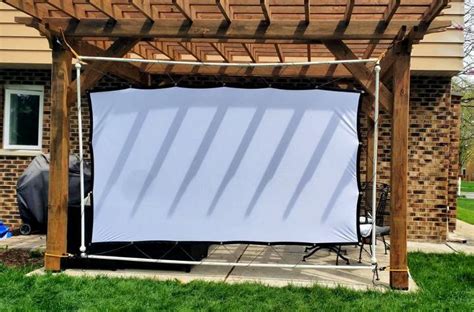 DIY Projector Screen Ways Blitsy