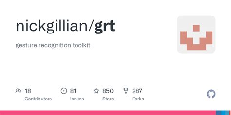 Github Nickgillian Grt Gesture Recognition Toolkit