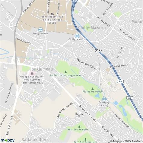 Plan Longjumeau Carte De Longjumeau 91160 Et Infos Pratiques