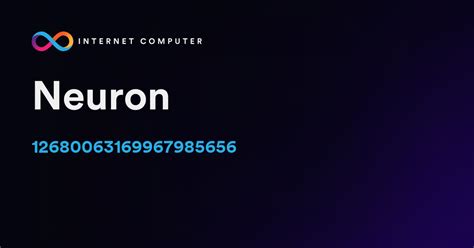 Neuron ICP Dashboard