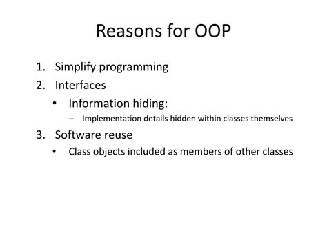 Ppt C Classes And Object Oriented Programming Powerpoint Presentation Id 497702