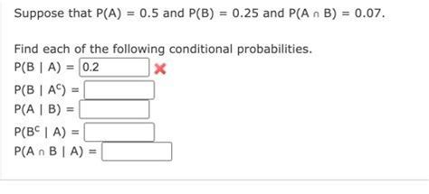 Solved Suppose That P A And P B And P AB Chegg
