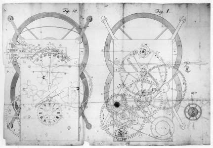 Scientific Illustrations Scientific Drawing Clock Scientific