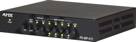 Procesador De Video Hdmi Marca Amx Modelo Pr Wp 412