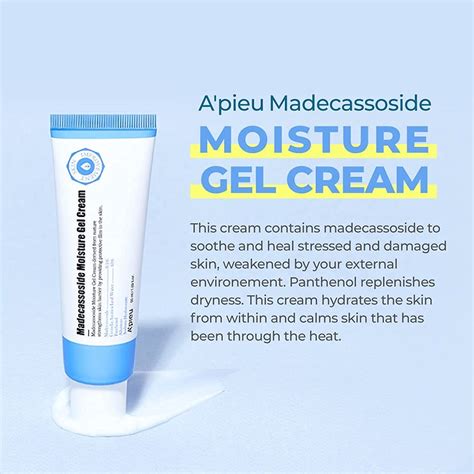 A'PIEU Madecassoside Moisture Gel Cream 1.69 fl oz (50ml) - Ivy's Store