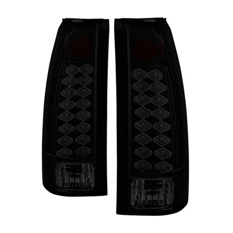 Spyder 5077981 Spdr Led Tail Lights Black Smoke 88 98 Chevy