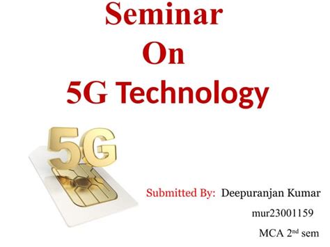5g Technology Ppt For Seminar Report Ppt Computer Networking Computing