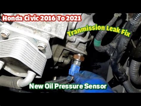 Honda Civic 2016 To 2021 Cvt Transmission Fluid Leaked New Oil Pressure