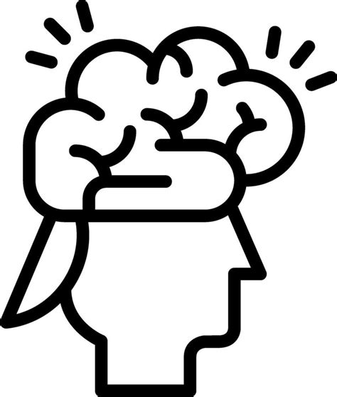 Black Self Reflection Outline Icon 66505424 Vector Art At Vecteezy