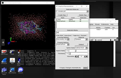 GitHub Sarah Hesham BioPhysics Molecular Dynamics Simulation Using VMD And NAMD For