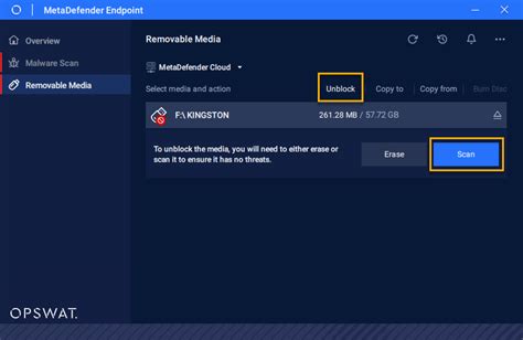 How To Use The Removable Media Protection Feature In The Metadefender Endpoint Metadefender