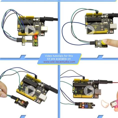 Kit De Capteurs En Keyestudio V Pour Arduino Uno R Robotis Mes