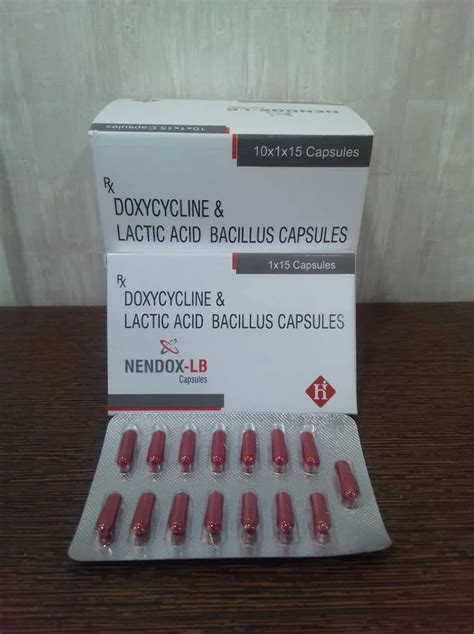 Doxycycline 100mg And Lactic Acid At Rs 1150 Box Doxycycline And Lactic Acid Bacillus Tablets