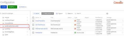 External Ides Creatio Academy