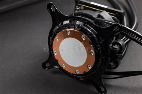 Liquid Cooling System Of Computer Components Processor Video Card Heat Dissipation High