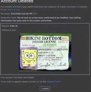 Roblox Fake Id Ban Youtube